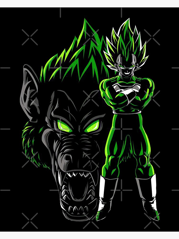 "Vegeta Ultra Green 2022" Poster for Sale by Genjitsu-Art | Redbubble