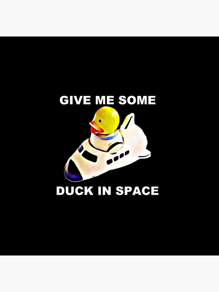 Duck In Space Pin Button sold by RafaeOliveira | SKU 41265897 | Printerval