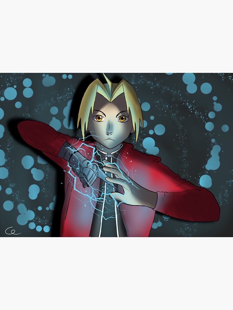 "Edward elrick" Sticker by creativeatea | Redbubble