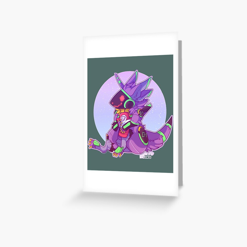 "Protogen.robot, protogen,GIFS " Greeting Card for Sale by ...