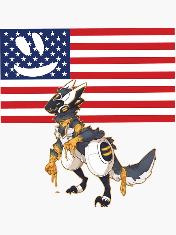 "Protogen.robot, protogen,GIFS " Sticker for Sale by TangsleyDesigns ...