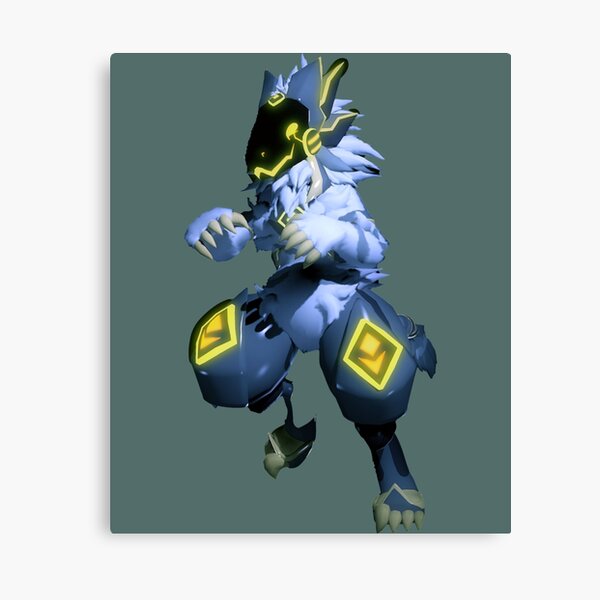 "Protogen.robot, protogen,GIFS " Canvas Print for Sale by ...