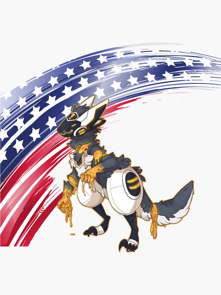 "Protogen.robot, protogen,GIFS " Sticker for Sale by TangsleyDesigns ...