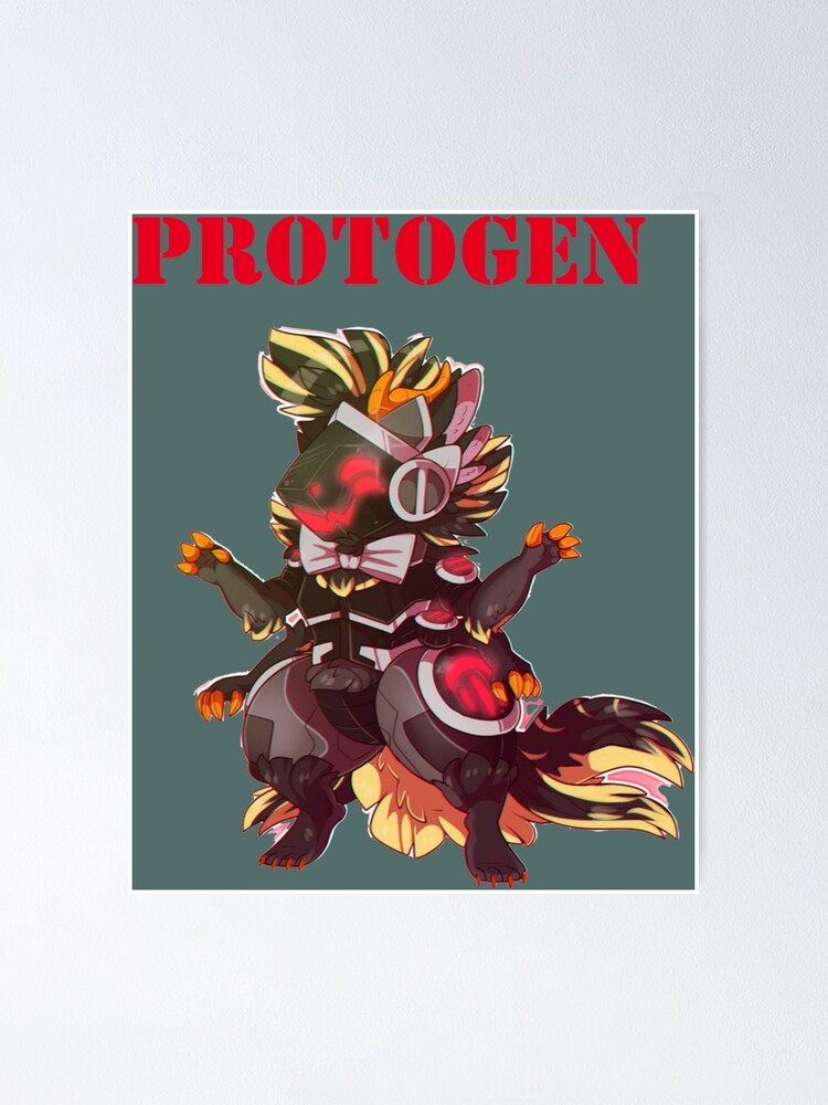 "Protogen.robot, protogen,GIFS " Poster for Sale by TangsleyDesigns ...