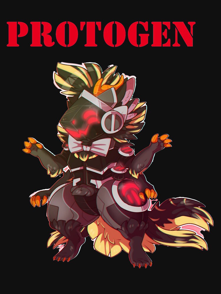 "Protogen.robot, protogen,GIFS " T-shirt for Sale by TangsleyDesigns ...
