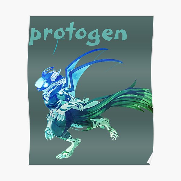 "Protogen.robot, protogen,GIFS " Poster for Sale by TangsleyDesigns ...