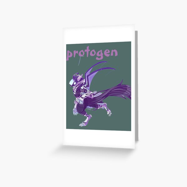 "Protogen.robot, protogen,GIFS " Greeting Card for Sale by ...