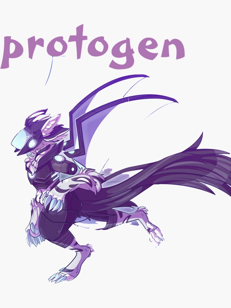 Pegatina «Protogen.robot, protogen, GIFS» de TangsleyDesigns | Redbubble