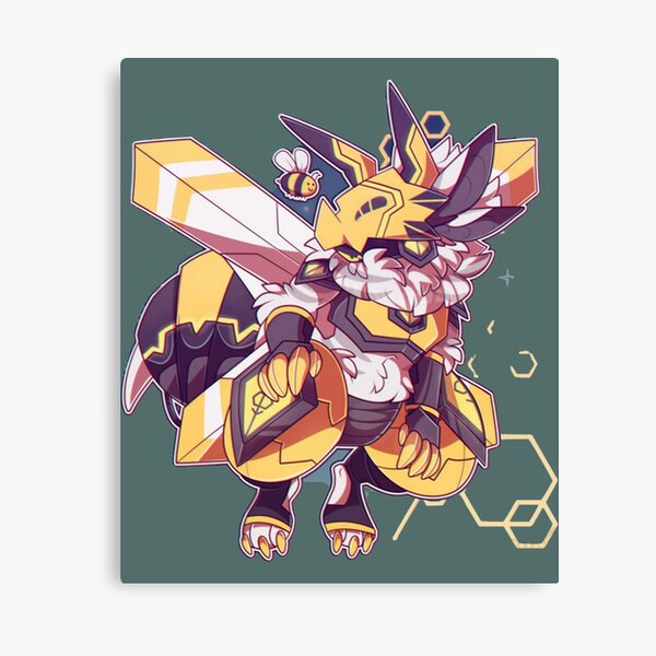 "Protogen.robot, protogen,GIFS " Canvas Print for Sale by ...