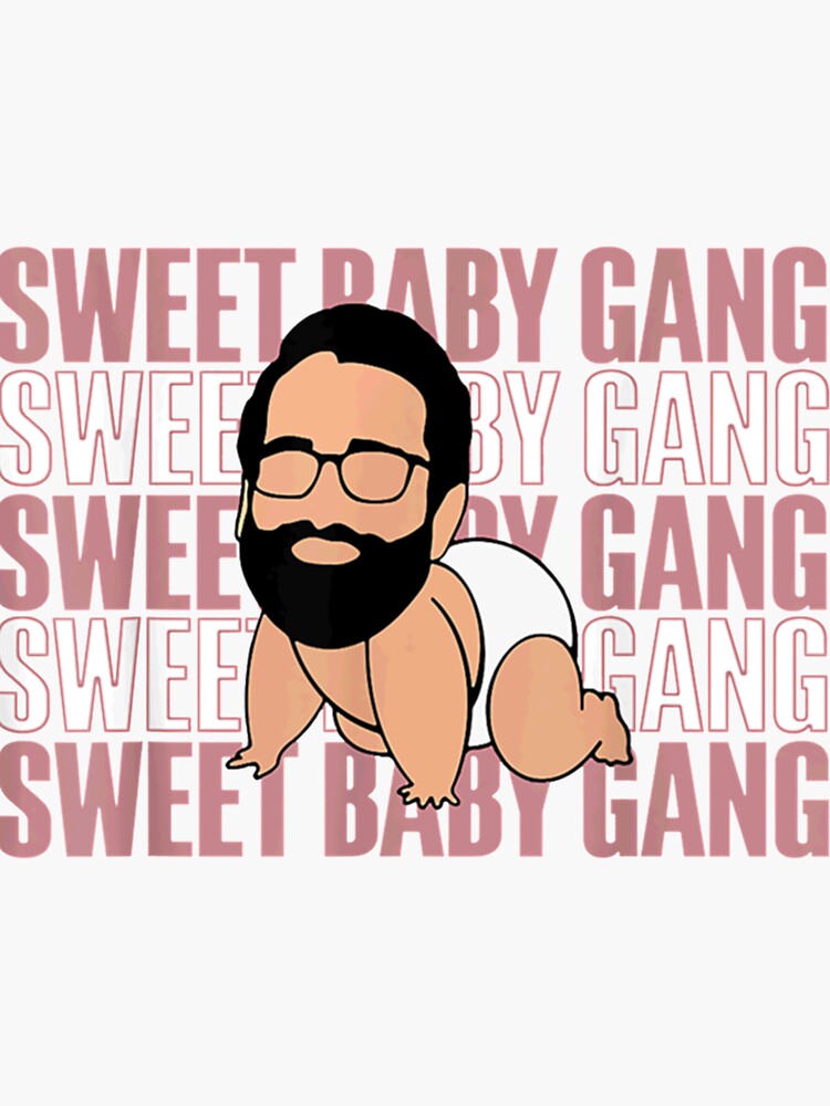 "Sweet Baby Gang Classic " Sticker for Sale by My4Chis | Redbubble
