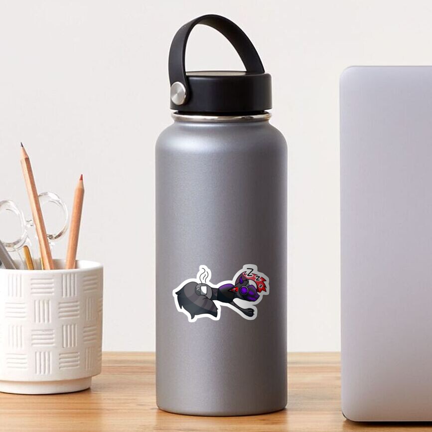 "sleepy protogen " Sticker for Sale by TangsleyDesigns | Redbubble