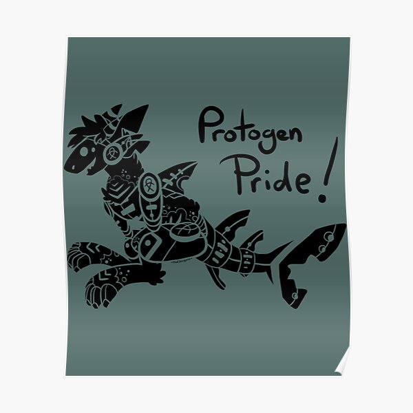 "Tobu Protogen Pride " Poster for Sale by TangsleyDesigns | Redbubble