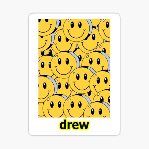 "Smile Drew Happy" Sticker for Sale by Robyngallery | Redbubble