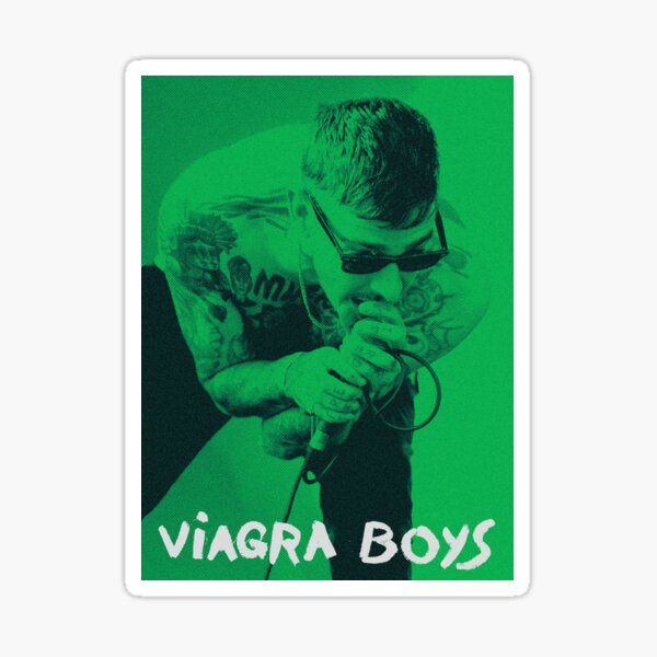 "Viagra Boys" Sticker by Salsipuedes | Redbubble