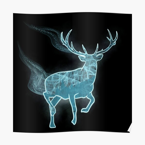 Stag Poster For Sale By Liajlart Redbubble