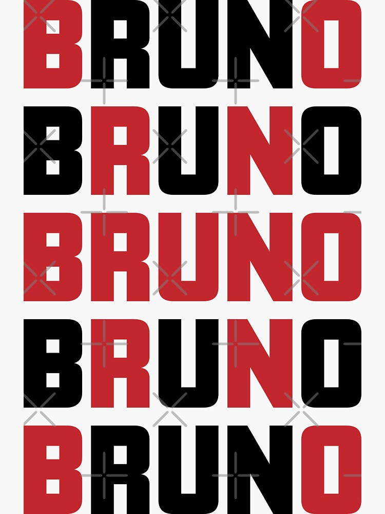 "Bruno" Sticker by impixel | Redbubble