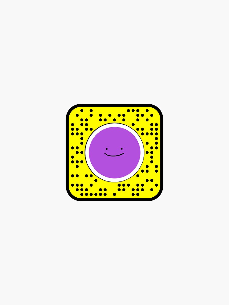 "Ditto Lens Original Scannable Snapcode Sticker" Sticker for Sale by ...