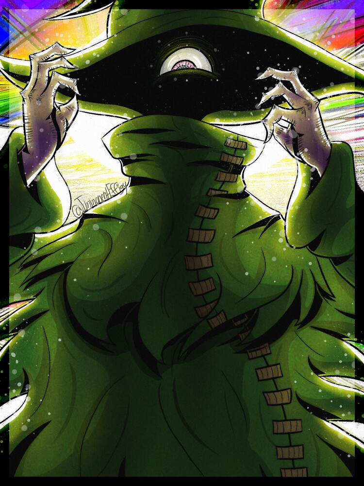 "Green Mage Everhood" Sticker for Sale by ImmanentEffigy | Redbubble