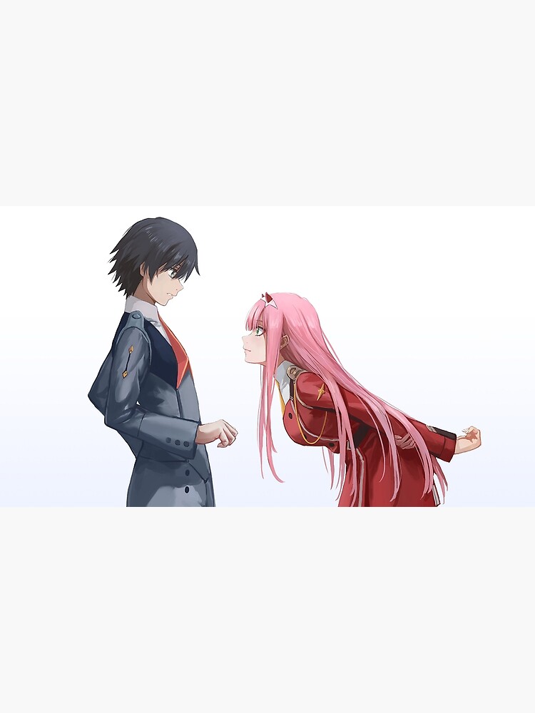 "Zero Two (002) & Hiro (016) Darling in the FranXX" Poster for Sale by Vlock-jr | Redbubble
