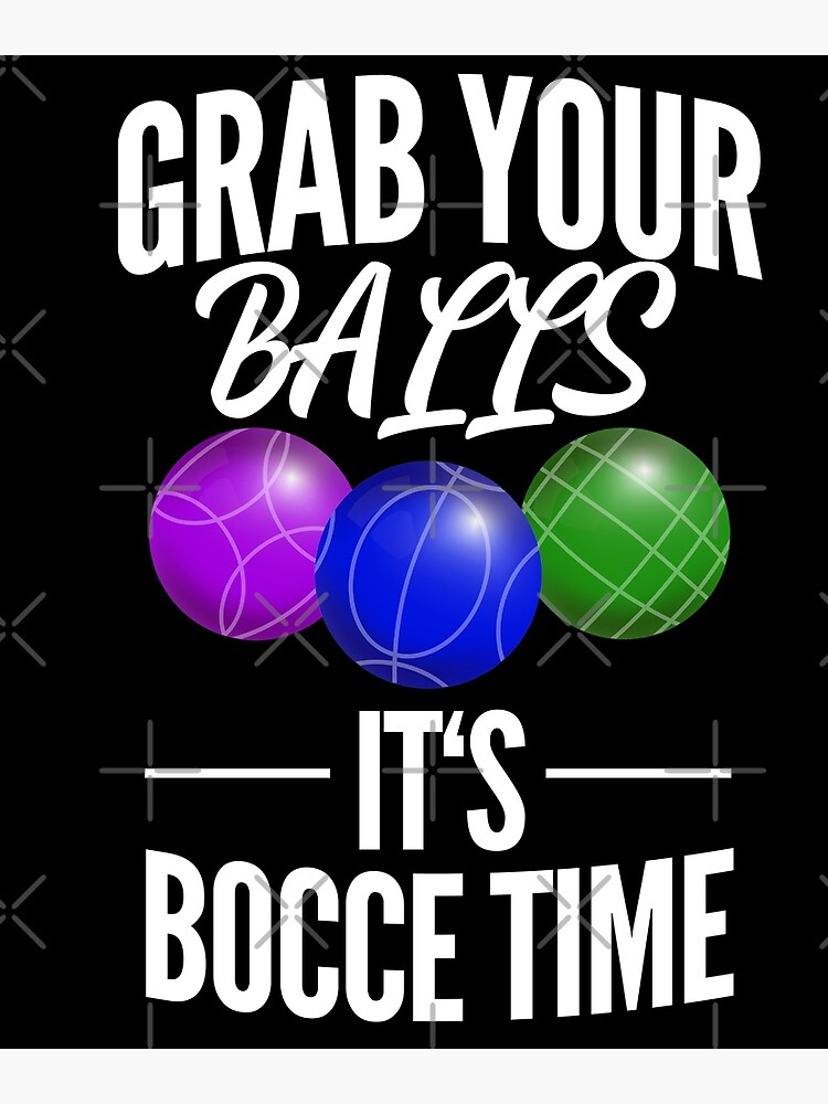 Funny Bocce Balls