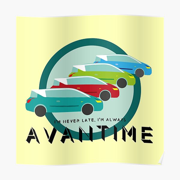 "Renault Avantime Collection (With Tagline)" Poster for Sale by ...