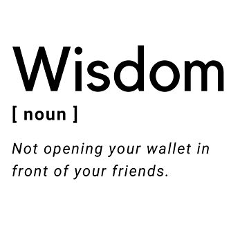 "Wisdom definition" Poster for Sale by Amine-Creation | Redbubble
