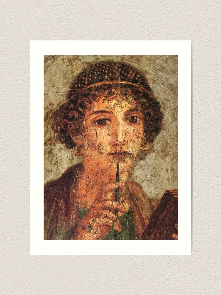 "Sappho" Art Print by butchgems | Redbubble