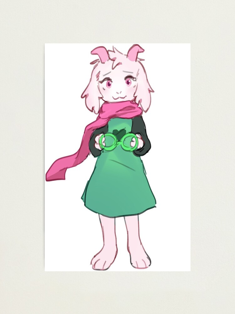 "Cute Ralsei - Deltarune Chapter 2" Photographic Print for Sale by ...