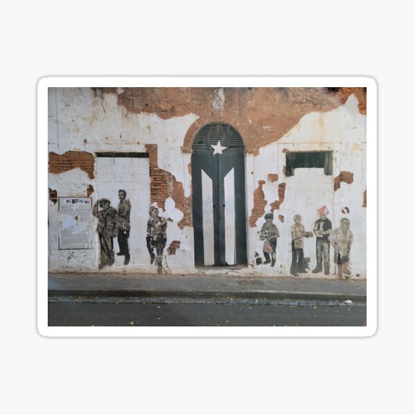 "Puerto Rican Rebellion" Sticker for Sale by EnchantedxPhoto | Redbubble