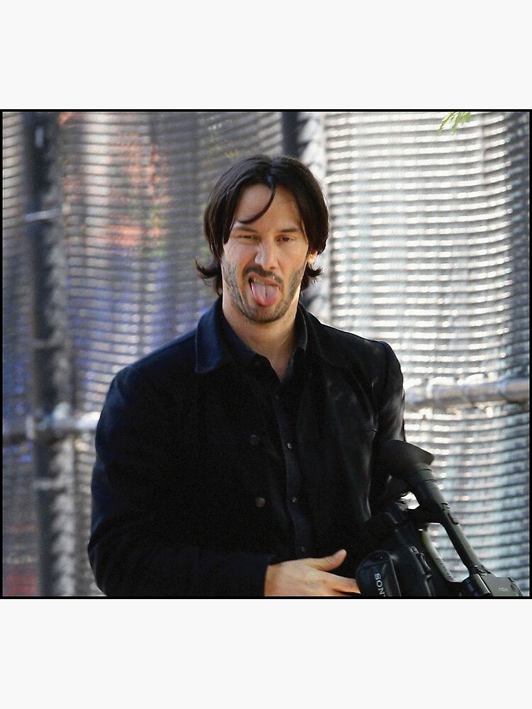 Keanu Reeves Funny Face