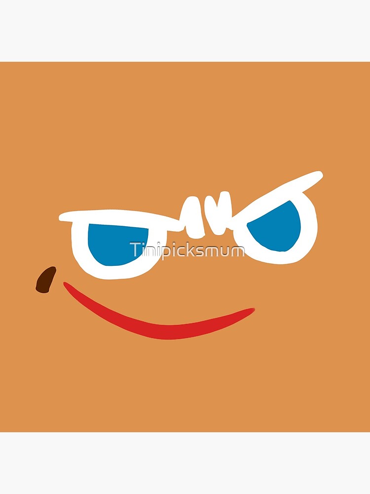 "Gingerbrave Cursed Face" Pillow for Sale by Tinipicksmum | Redbubble