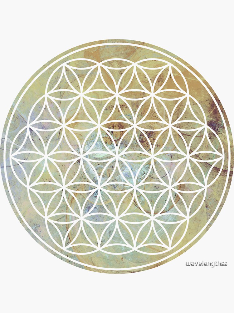 "Venus Inspired Geometric Design" Sticker for Sale by wavelengthss ...