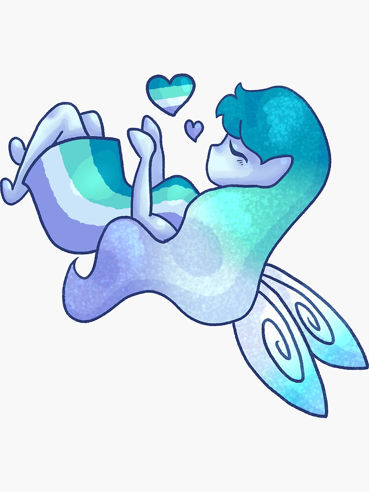 "Neptunic Pride Fairy" Sticker for Sale by strwbrykitty | Redbubble