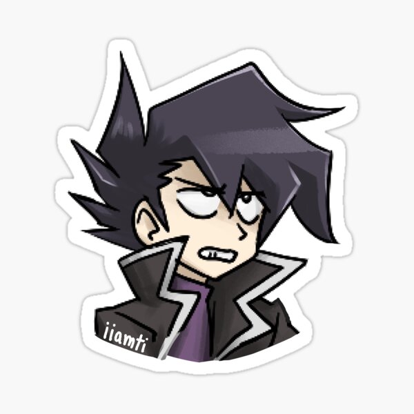 "Angry Chazz" Sticker for Sale by iiamti | Redbubble