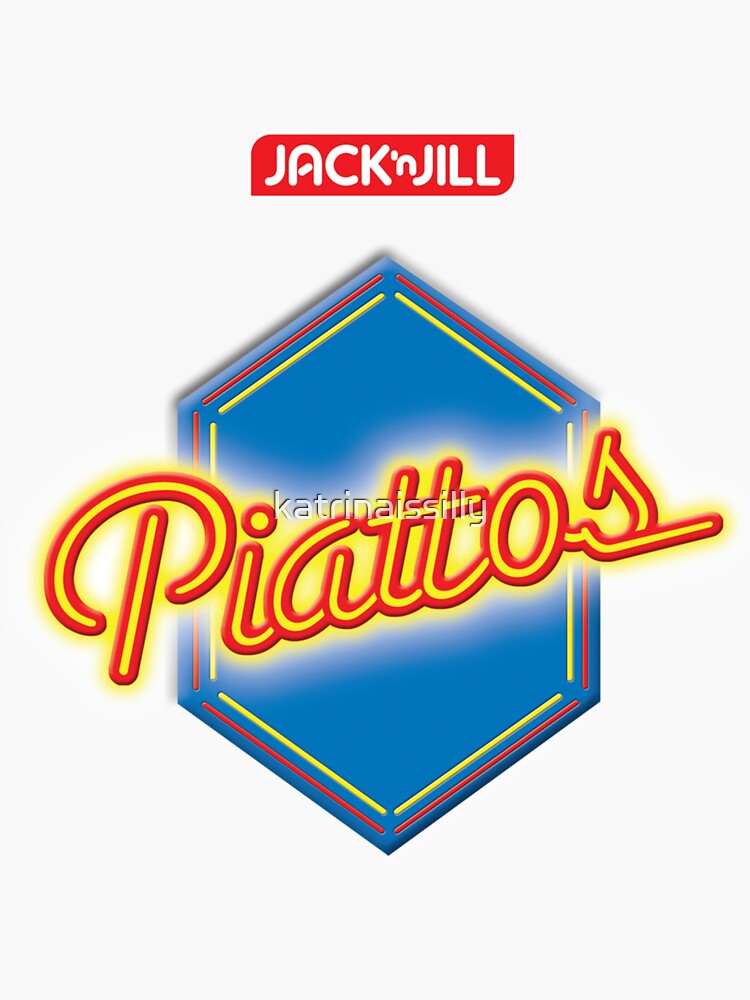 "Piattos Filipino Brand" Sticker for Sale by katrinaissilly | Redbubble