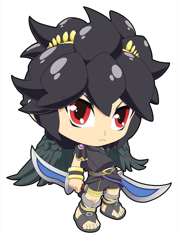 "Super Smash Bros. Dark Pit" Art Print by SSBFighters | Redbubble