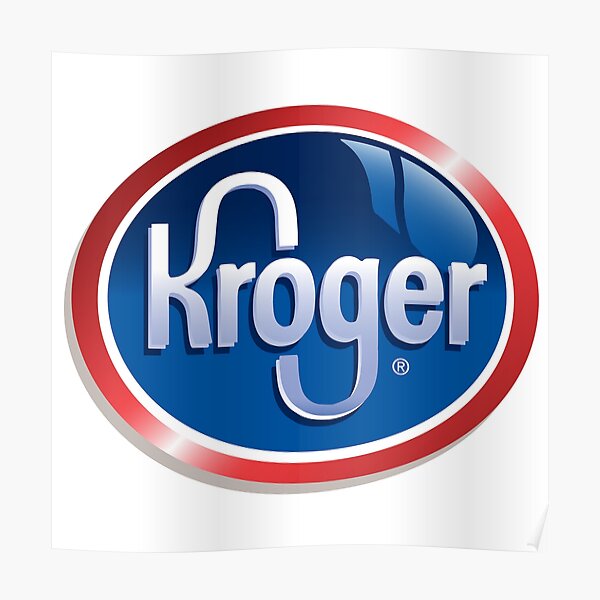 "Kroger new logo" Poster by Canaenuh | Redbubble