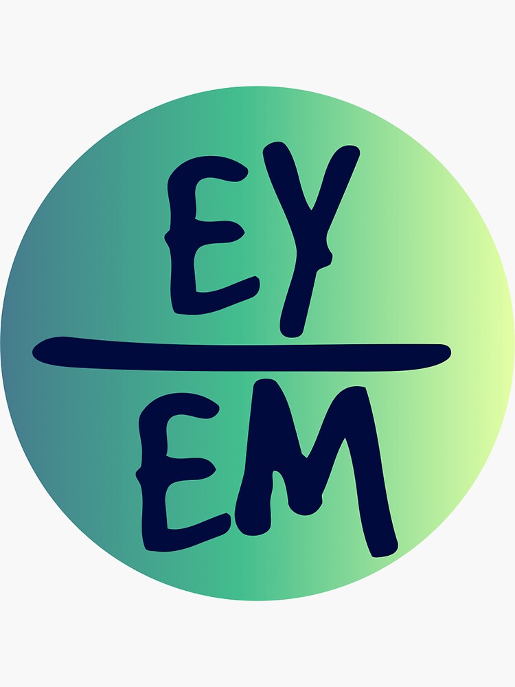 "Ey/em pronoun pin/stickers" Sticker for Sale by MushroomCryptid ...