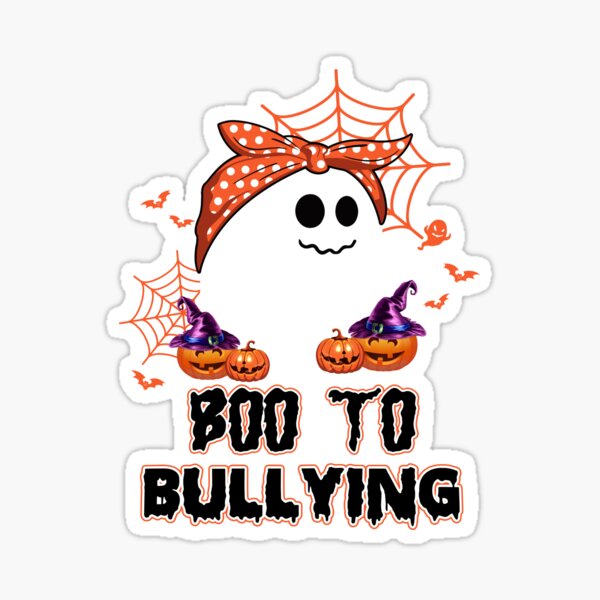 "UNITY DAY Orange - Anti Bullying Boo To Bullying Ghost Halloween ...