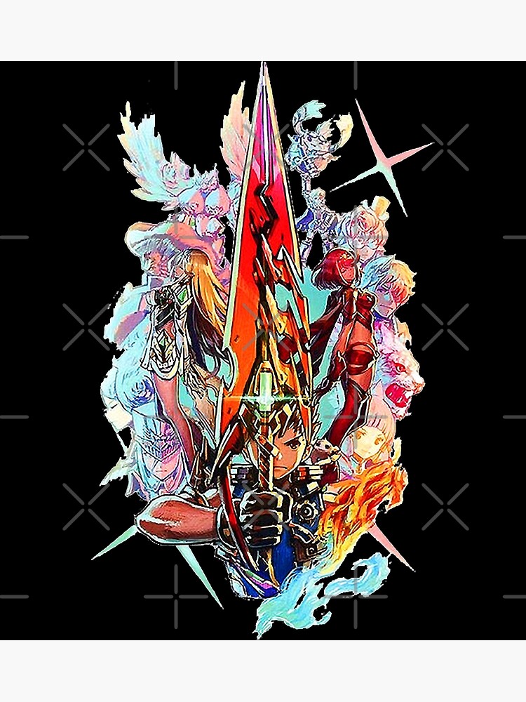 "Men Women 4K Rex Pyra Mythra And Other Characters From Xenoblade ...