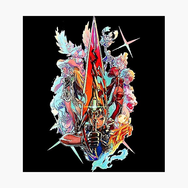 "Men Women 4K Rex Pyra Mythra And Other Characters From Xenoblade ...