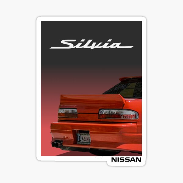 "S13 SILVIA STREET STYLE DESIGN" Sticker by vromolasa | Redbubble