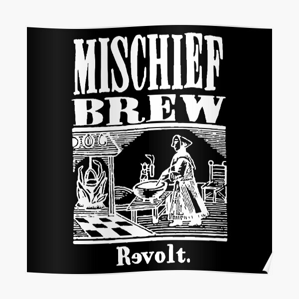 "Revolt Folk Punk Essential, Mischief Brew Punk Rock" Poster for Sale ...