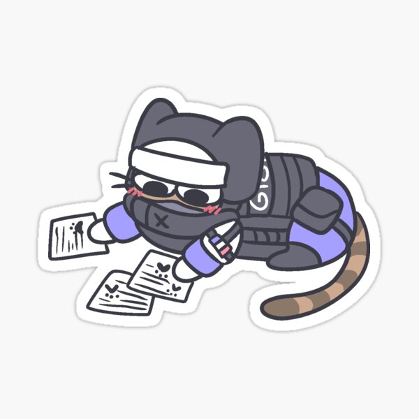"Cat Doc" Sticker for Sale by Retrodisaster | Redbubble