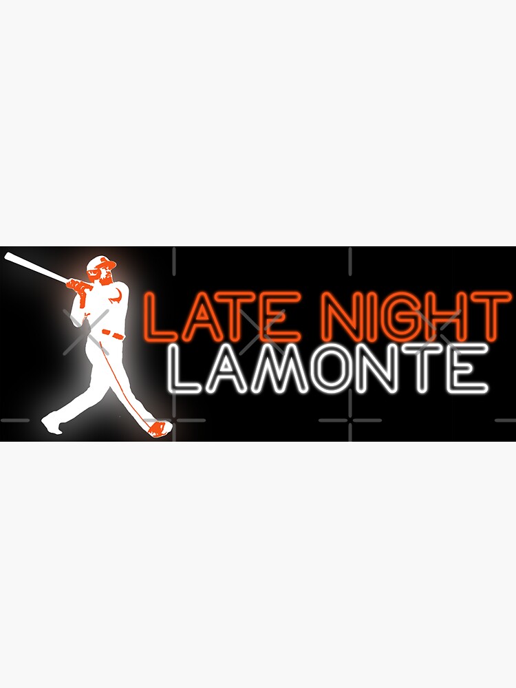 "Late Night LaMonte Sticker" Sticker for Sale by olliefu | Redbubble