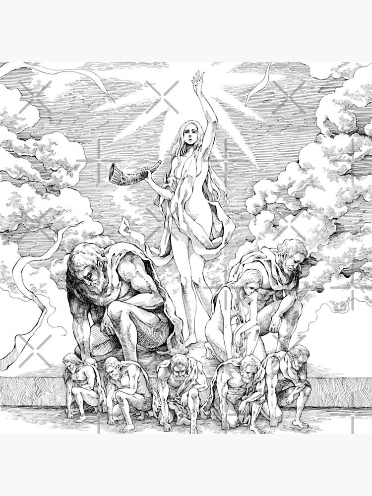 "The Nine Titans" Poster for Sale by adarshajith | Redbubble