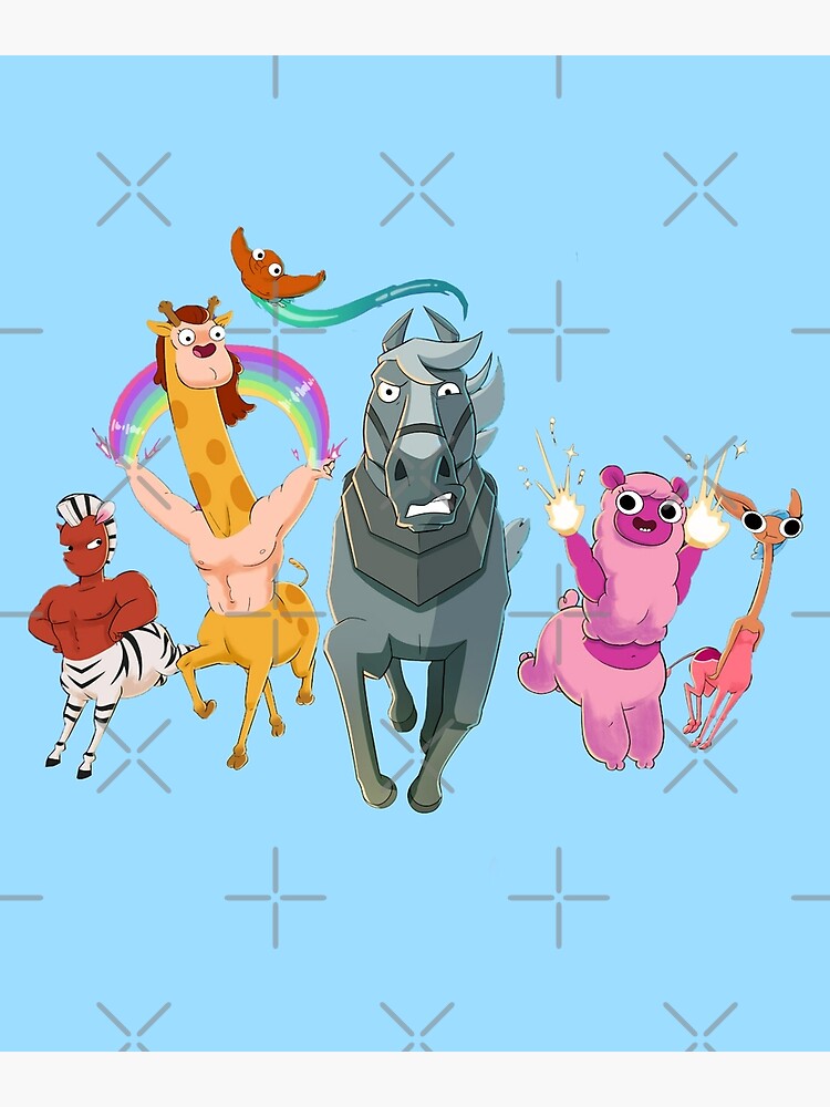 Póster «Pegatina Centaurworld Fan Art - Camiseta Centaurworld Horse» de ...