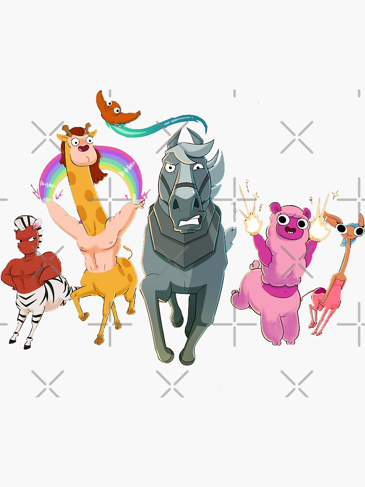 Pegatina «Pegatina Centaurworld Fan Art - Camiseta Centaurworld Horse ...