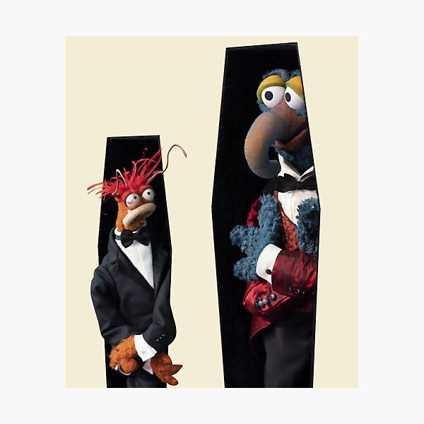 "Muppet Show Haunted Mansion Gonzo vs Cast" Photographic Print for Sale ...
