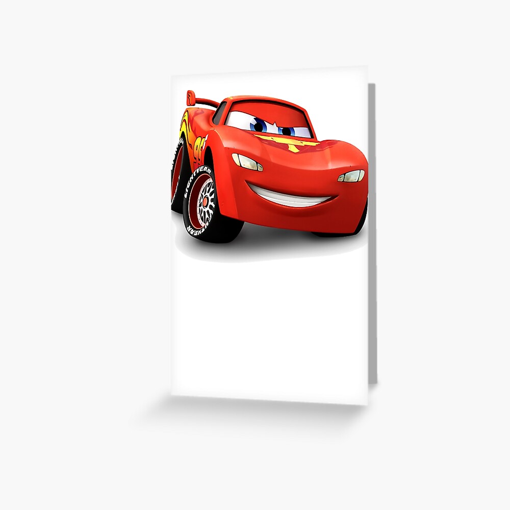 "Lightning Mcqueen film disney " Greeting Card for Sale by biliby ...